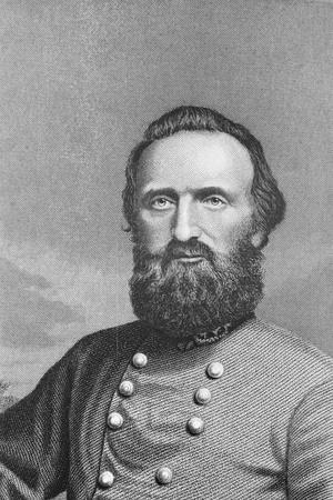 'Portrait of Thomas Jonathan Jackson' Giclee Print | AllPosters.com