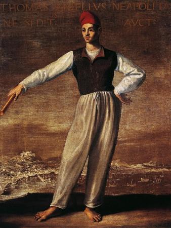 'Portrait of Tommaso Aniello D'Amalfi' Giclee Print | AllPosters.com