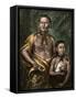Portrait of Tomochichi (Tomo-Chichi or Tomo Chichi, 1644-1739) Chief ...