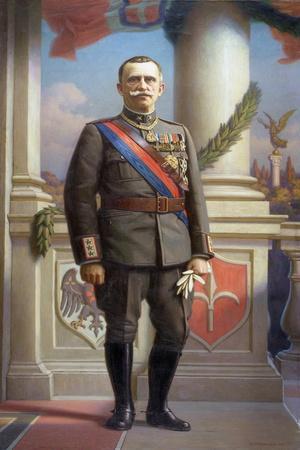 'Portrait of Victor Emmanuel Iii, King of Italy by Angelo Vernazza ...