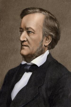 'Portrait of Wilhelm Richard Wagner (1813-1883), German Composer ...