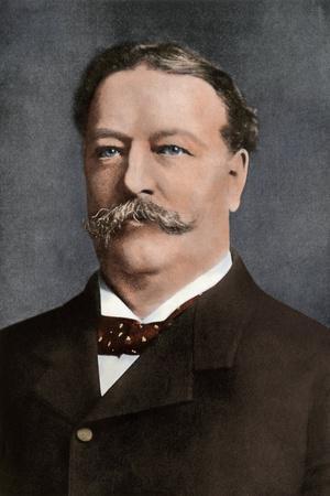 Portrait of William Howard Taft (1857-1930) When He Was Secretary of ...