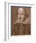 'Portrait of William Shakespeare, Engraved by Martin Droeshout (C.1560 ...