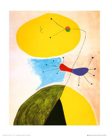 'Portrait' Print - Joan Miro | AllPosters.com
