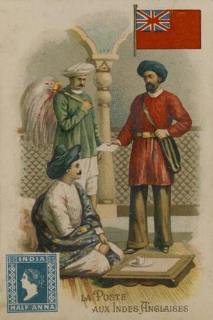 'Postal Service in British India' Giclee Print | AllPosters.com