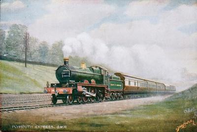 'Postcard of Cornish Riviera Express of the Great Western Railway ...