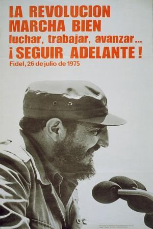 Fidel Castro Revolution Poster