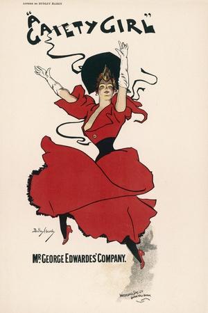 'Poster for a Gaiety Girl' Posters - Dudley Hardy | AllPosters.com