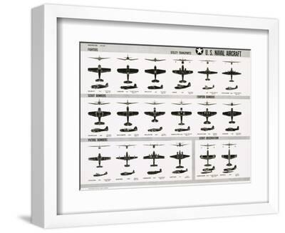 'Poster of U.S. Naval Combat and Transport Aircraft' Photographic Print ...