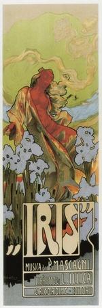 'Poster, Opera 'Iris', 1898' Posters - Adolfo Hohenstein | AllPosters.com