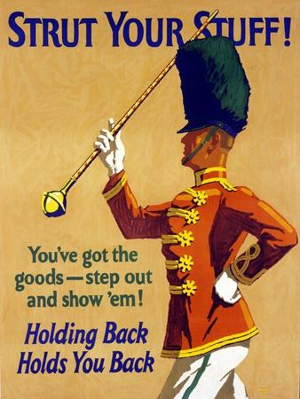 'Poster Published in the United States after the Great Depression of ...