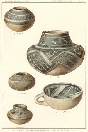 'Pots from Awatobi Burial' Prints | AllPosters.com