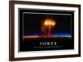 'Power: Inspirational Quote and Motivational Poster' Photographic Print ...