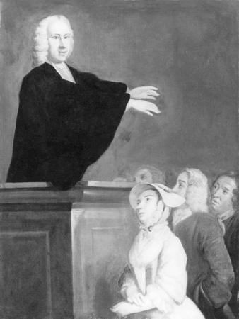 'Preacher Blessing Congregation' Giclee Print | AllPosters.com