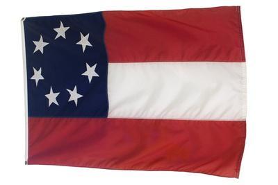 'Premier Stars and Bars (Replica), the First National Flag of the ...