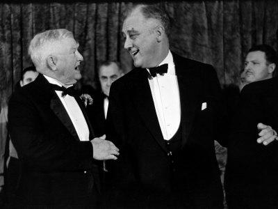 'Pres. Franklin D. Roosevelt and Vice Pres. John Nance Garner Attending ...