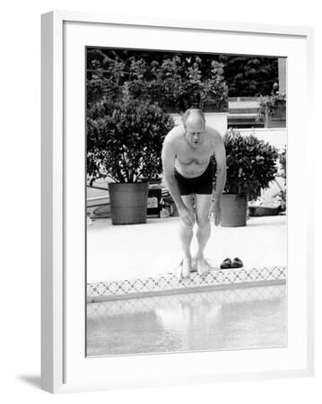 'President Ford Swimming in the New White House Swimming Pool, July 5 ...