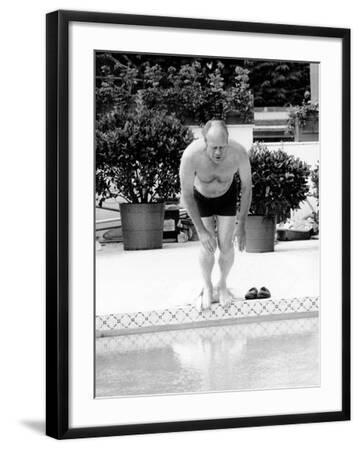 'President Ford Swimming in the New White House Swimming Pool, July 5 ...