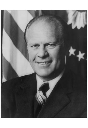 'President Gerald Ford (Portrait) Art Poster Print' Prints | AllPosters.com