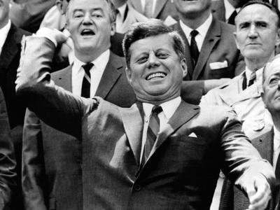 'President John Kennedy Opens the Baseball Season' Photo | AllPosters.com
