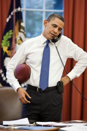 'President Obama on the phone with House Speaker John Boehner:Oval ...