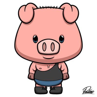 'Preston Pig' Art - Marcus Prime | AllPosters.com