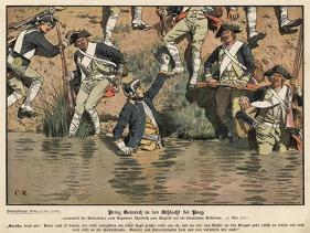 'Prince Henry of Prussia at the Battle of Prague' Giclee Print - Carl ...