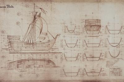 'Princess Bride the Movie: Ship Illustration' Prints | AllPosters.com