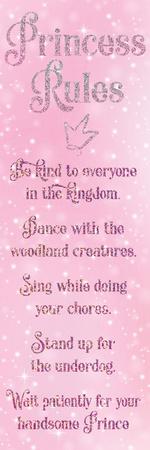 'Princess Rules 3 set' Prints - Melody Hogan | AllPosters.com