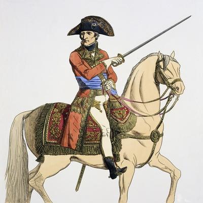 'Print Depicting Napoleon Bonaparte on Horseback' Giclee Print ...