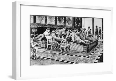 'Print of an Ancient Greek Banquet' Giclee Print | AllPosters.com