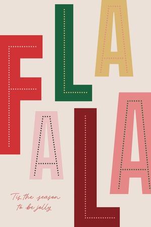 Falala Christmas Season Giclee Print - Prints by Ayleen | AllPosters.com