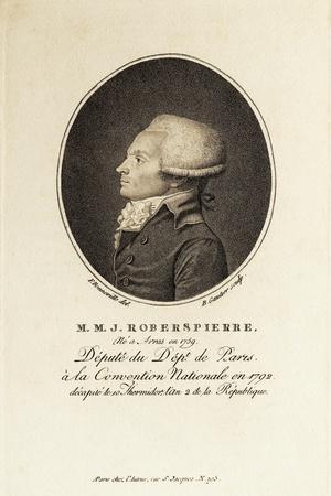 'Profile of Revolutionary Robespierre' Giclee Print | AllPosters.com