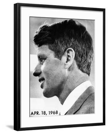 'Profile Portrait of Robert Kennedy, April 29, 1968' Photo | AllPosters.com