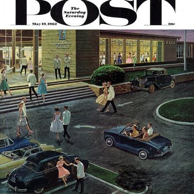 '"Prom Dates in Parking Lot," Saturday Evening Post Cover, May 19, 1962 ...