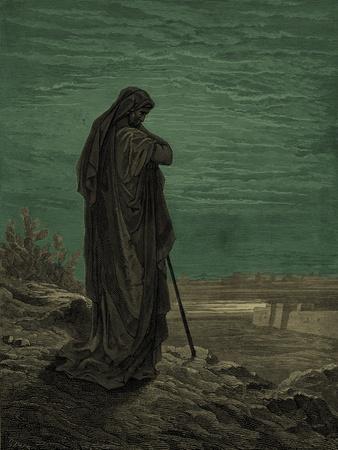 'Prophet Amos, engraving by Gustave Doré - Bible' Giclee Print ...
