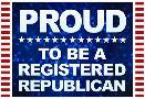'Proud to be a Registered Republican' Posters | AllPosters.com