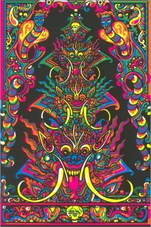 'Psychedelic Demon Motifs of India' Prints | AllPosters.com