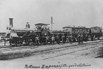 'Pullman Express Locomotive' Photographic Print | AllPosters.com