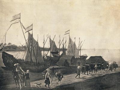 'Puritans Leaving for New World' Giclee Print | AllPosters.com