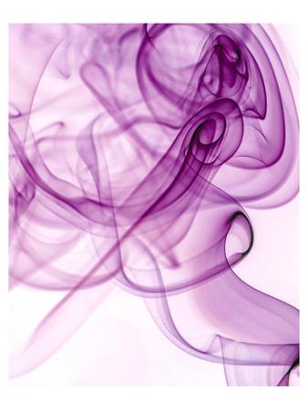 'Purple Smoke Art' Premium Giclee Print | AllPosters.com