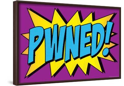 'Pwned! Comic Pop-Art Art Print Poster' Prints | AllPosters.com