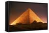 'Pyramid of Cheops at Night' Photographic Print - Roger Ressmeyer ...
