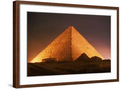 'Pyramid of Cheops at Night' Photographic Print - Roger Ressmeyer ...