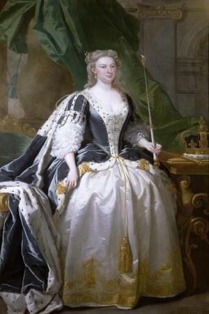 'Queen Caroline, Born Caroline of Ansbach (1683-1737)' Giclee Print ...