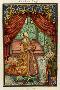 Queen Elizabeth Praying. Colour Lithography, Reproduction of the ...
