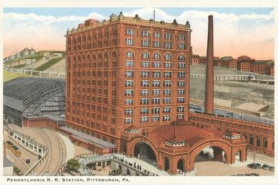'Railroad Station, Pittsburgh, Pennsylvania' Poster | AllPosters.com