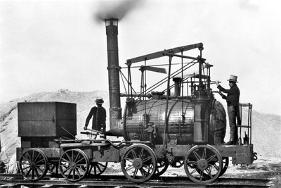'Railway History: One of the First Steam Locomotives, Puffing Billy ...