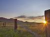 'Ranching Country at Daybreak in the Sweetgrass Hills Near Whitlash ...