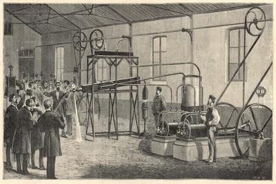 'Raoul Pictet Conducts an Experiment to Liquefy and Solidify Hydrogen ...